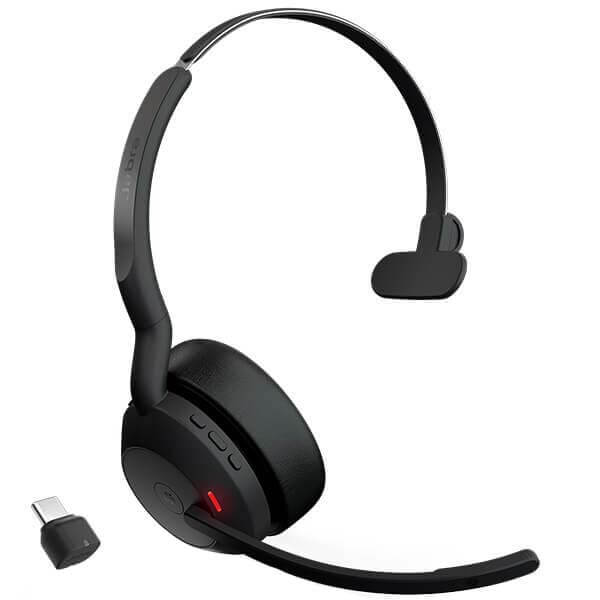 Jabra Evolve2 55 USB-C MS Mono Bluetooth Headset | 25599-899-899 ...
